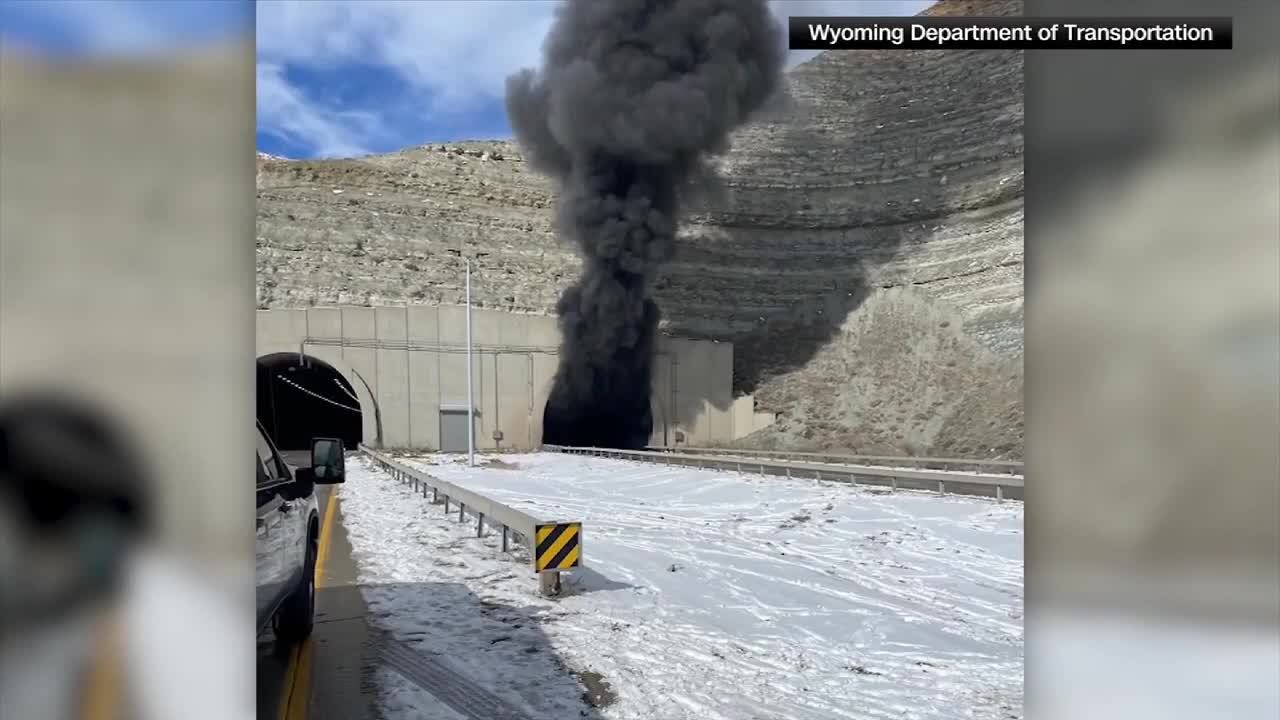 Investigators find 3rd victim from fiery Wyoming highway tunnel crash ... Investigators find 3rd victim from fiery Wyoming highway tunnel crash ...