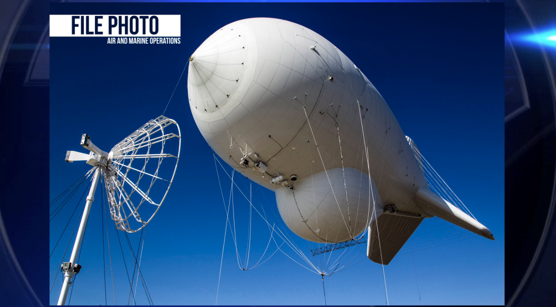 Strong winds send US Customs blimp nearly 600 miles across Texas - WSVN ...
