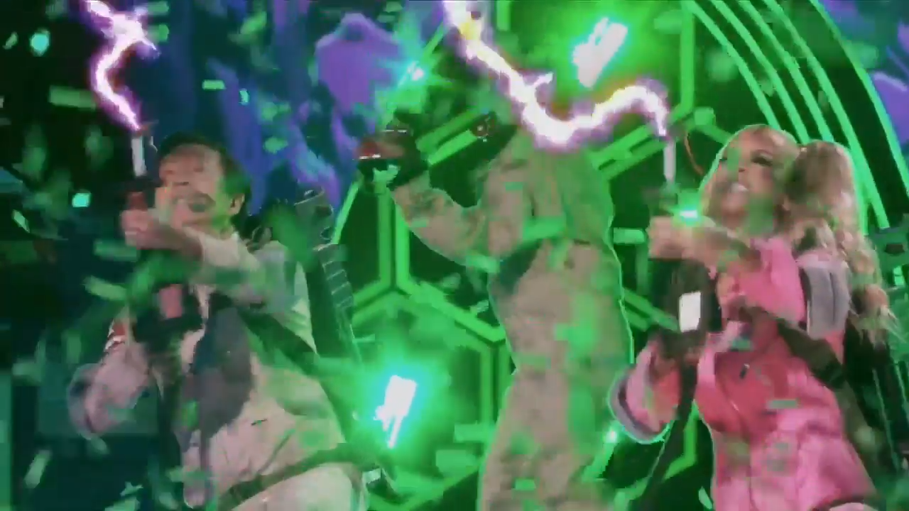‘The Masked Singer’ panelists morph into Ghostbusters characters to ...