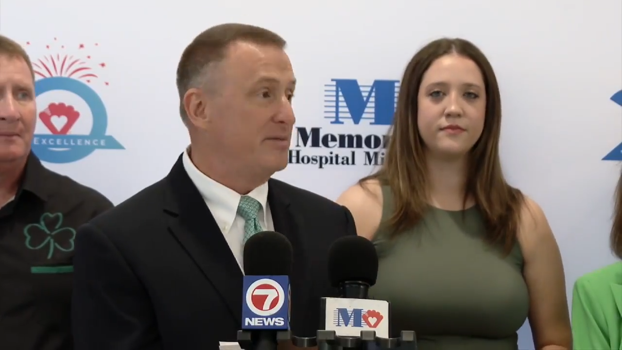 Memorial Hospital Miramar invites back first baby delivered at hospital ...