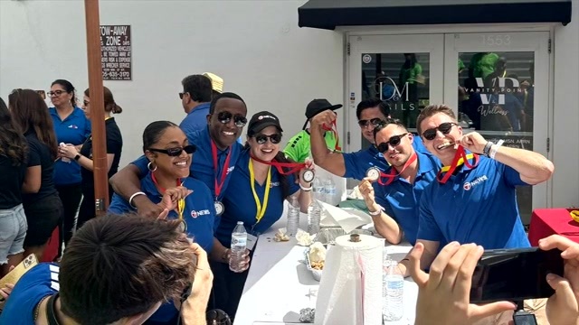 WSVN team wins Wings for Wishes fundraiser for 3rd year in a row - WSVN ...