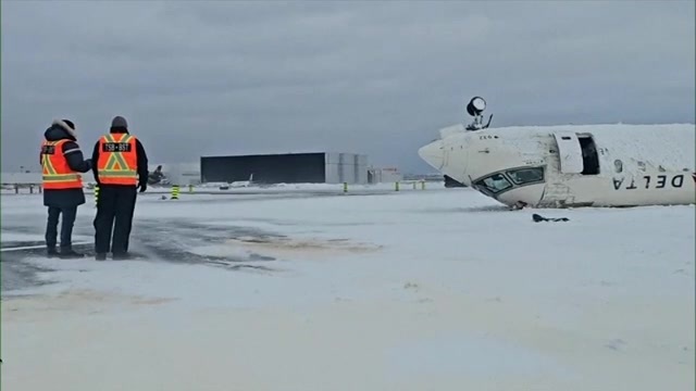 Delta plane that flipped over in Toronto last month showed high rate of descent, initial report ...