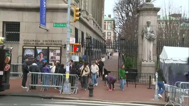 Columbia University’s interim president steps down and returns to ...