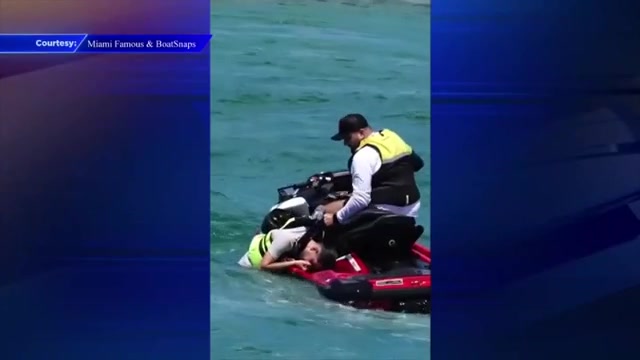 Boat towing service owner speaks out on rescuing man who fell off ...