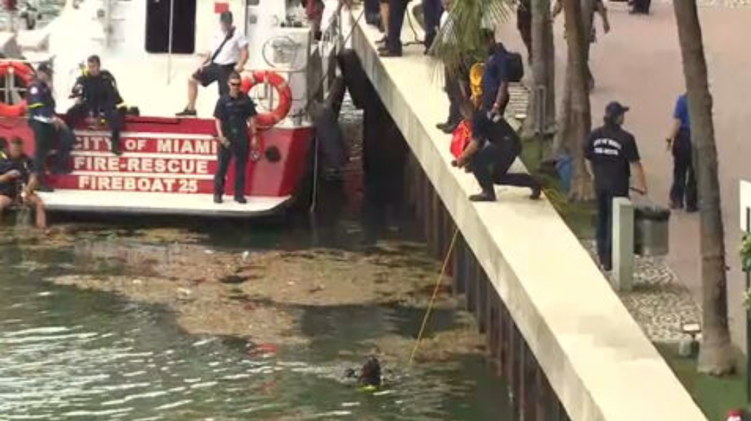 Divers search for person who fell into Miami River - WSVN 7News | Miami ...
