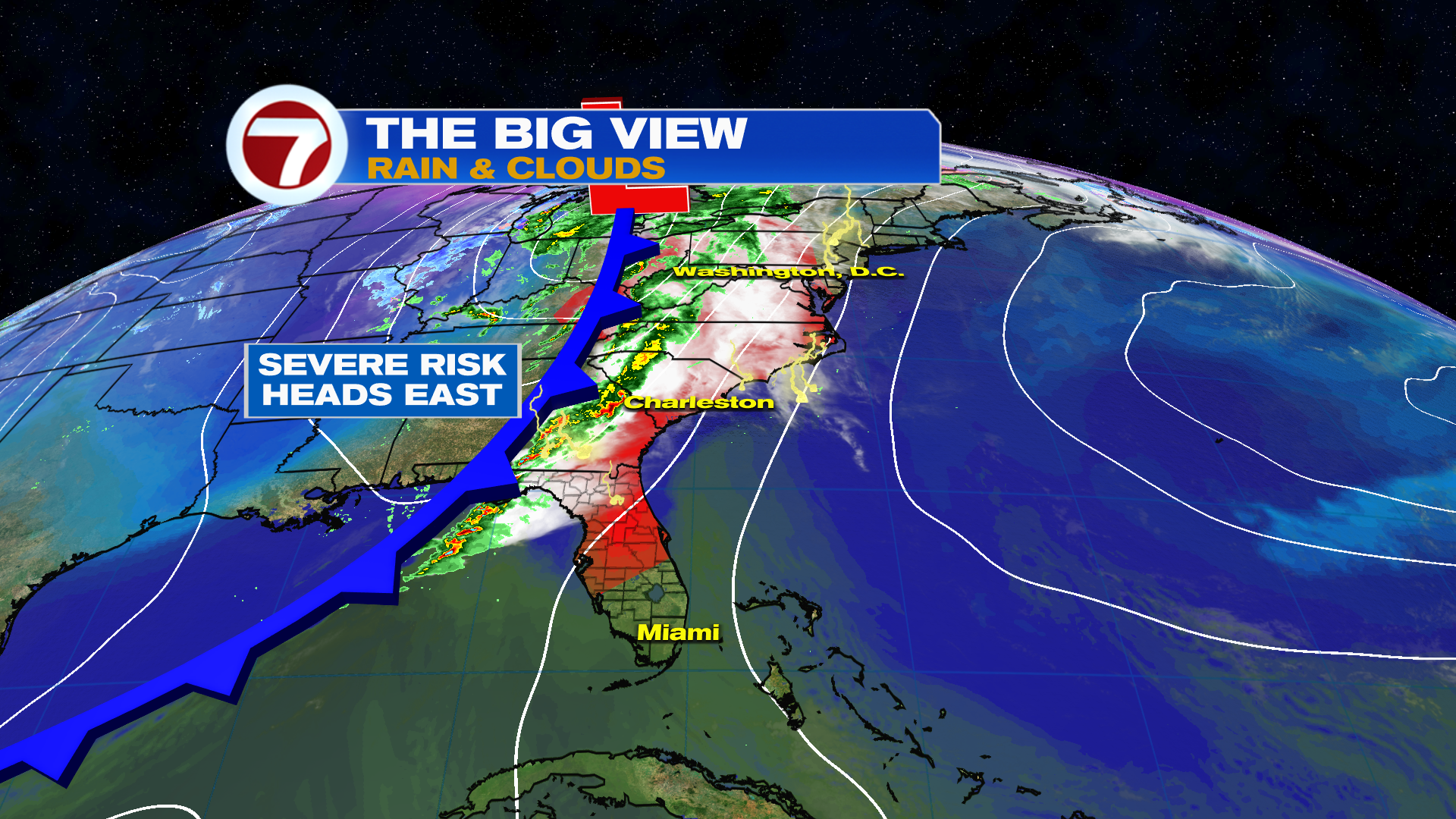 Windy, Warm Weather Sunday Ahead of Incoming Cold Front - WSVN 7News ...