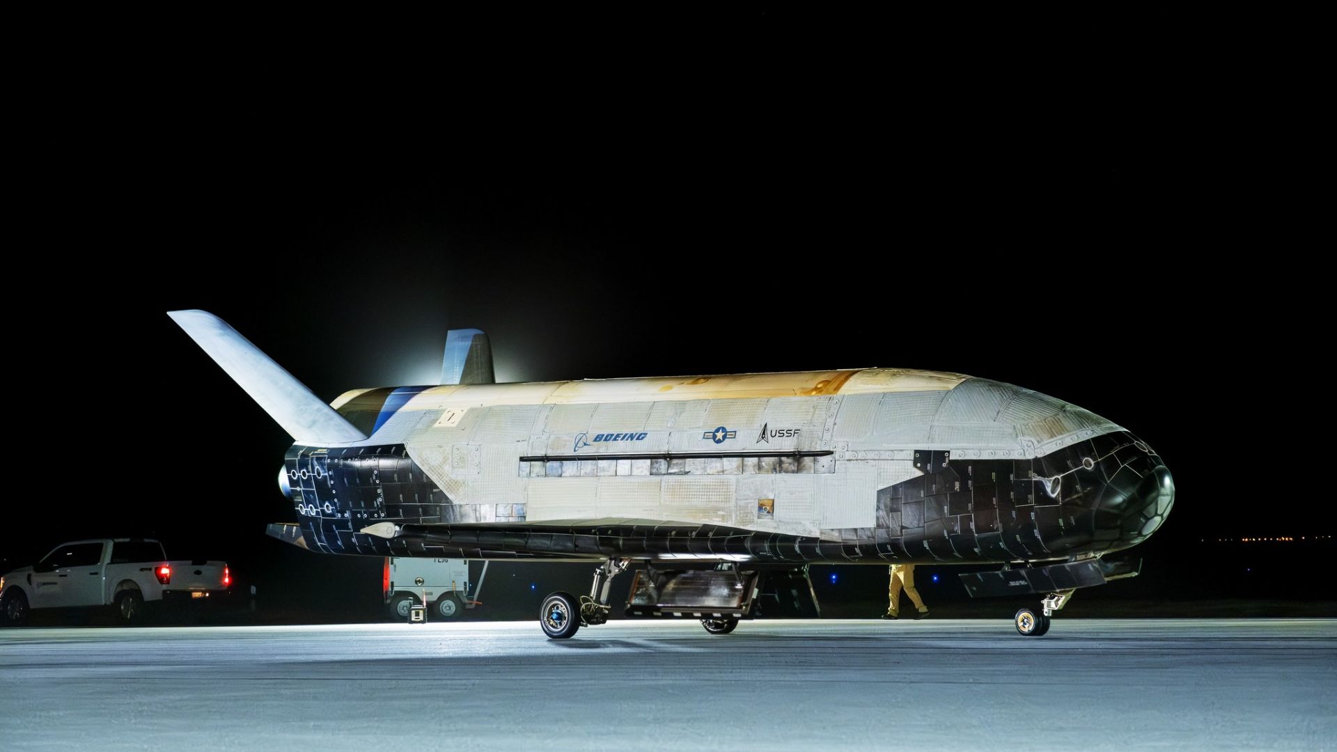 US military’s mini space shuttle returns to Earth after orbiting for ...