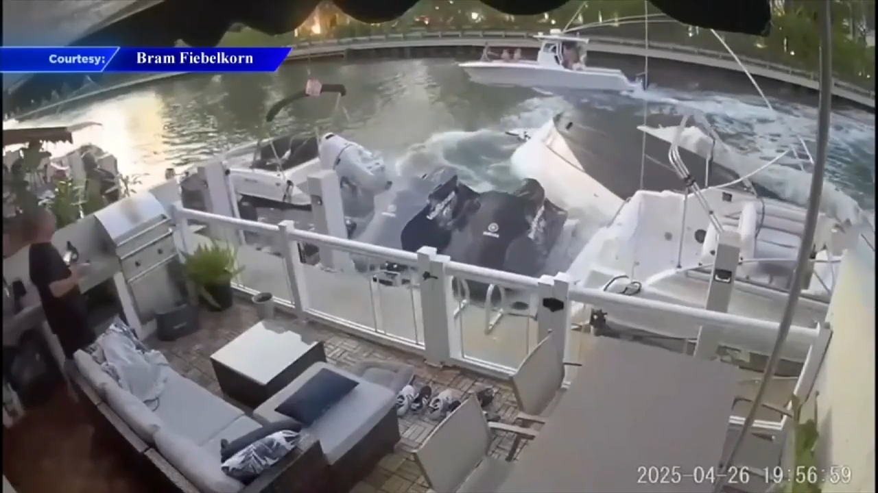 Good Samaritan almost hit by capsized boat in North Miami Beach speaks ...