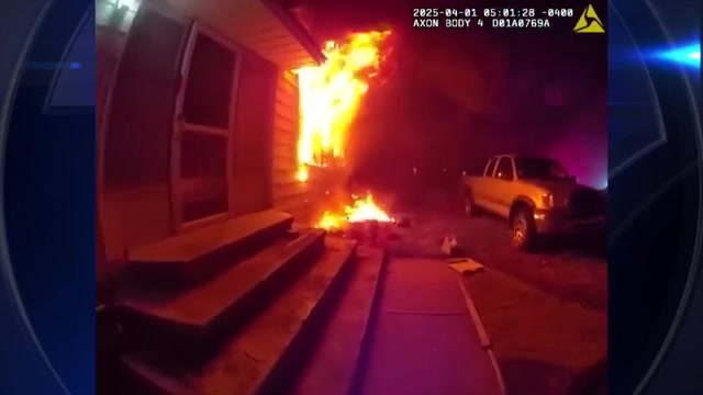 Bodycam video shows police efforts in rescuing 8 from Michigan house ...
