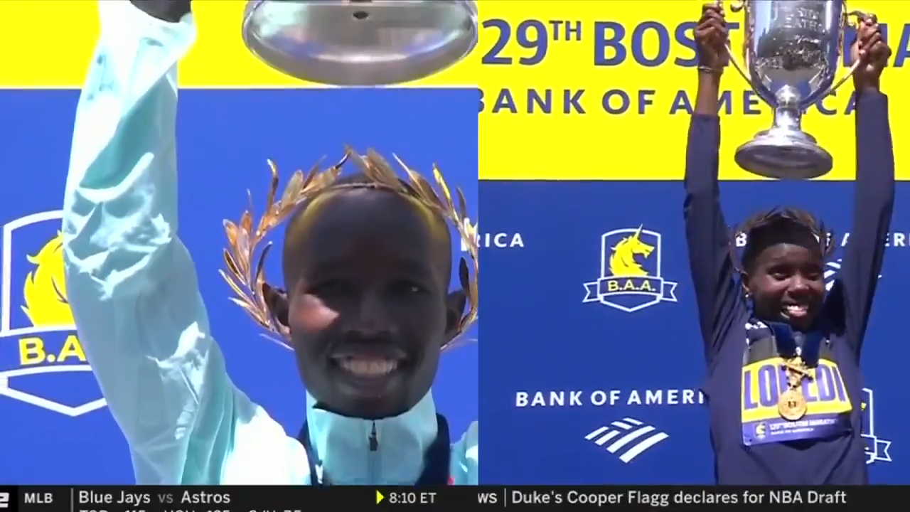 ‘The runners are coming’: Lokedi breaks Boston Marathon course record ...