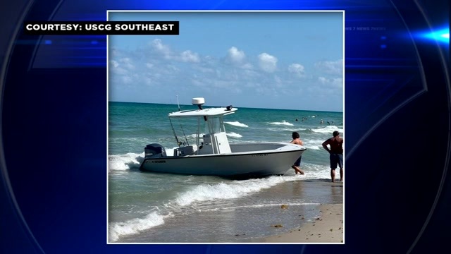 Good Samaritan rescues 2 ejected from boat off Haulover Beach - WSVN ...