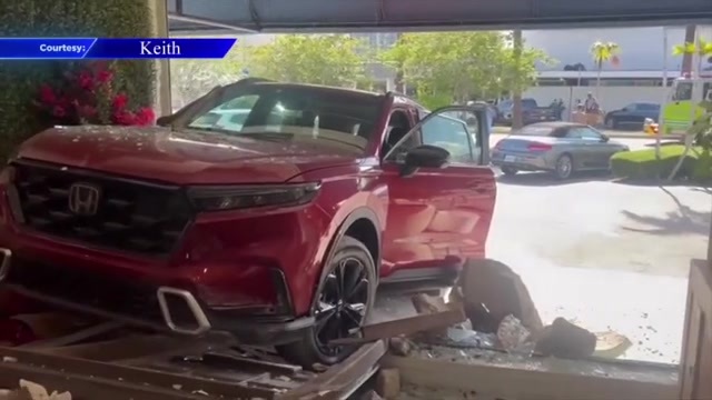 ‘It took out the whole wall’: SUV driver rams into Country French store ...