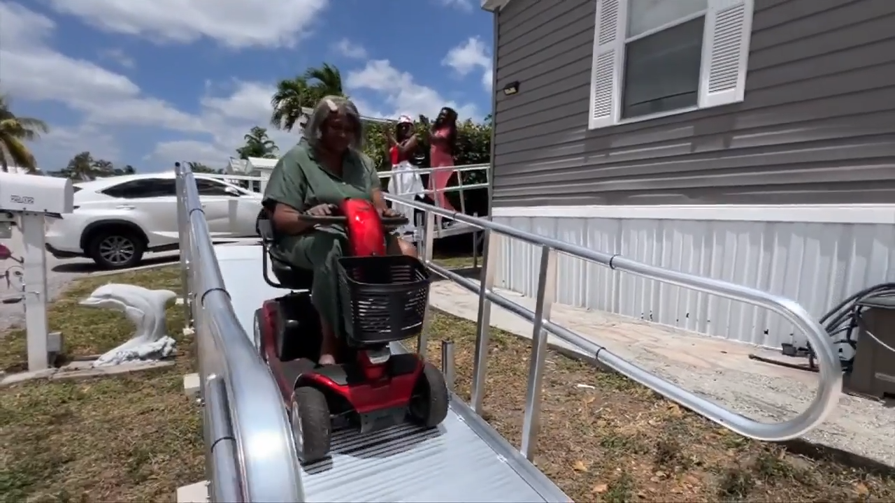 What the need for a wheelchair ramp brought to several people - WSVN ...