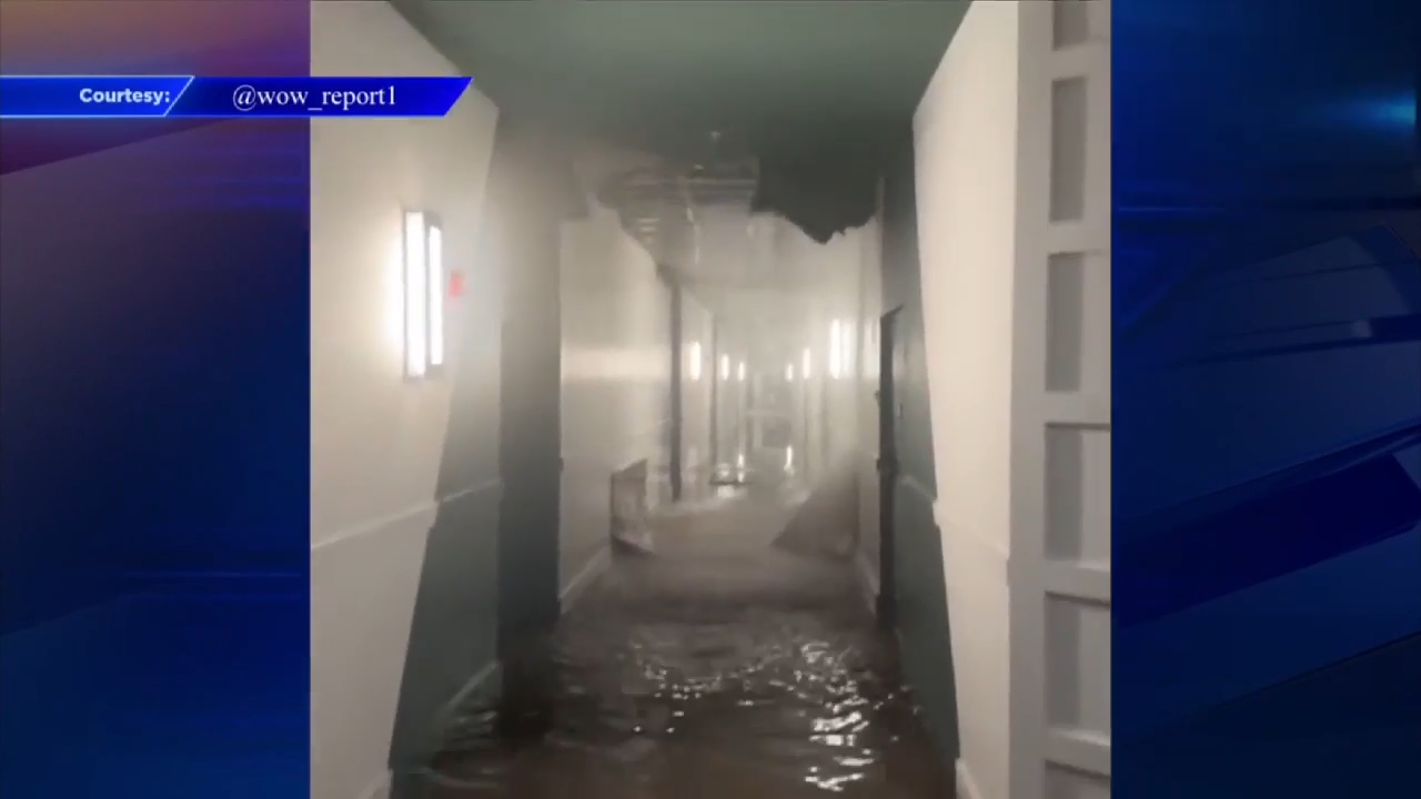 Multiple apartments damaged after sprinkler pipe bursts in Fort ...