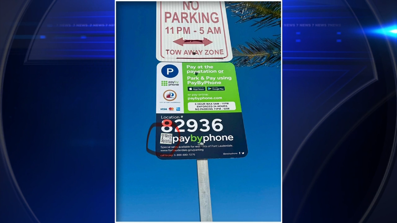 Fort Lauderdale Police warns drivers of fake QR codes at parking meters ...