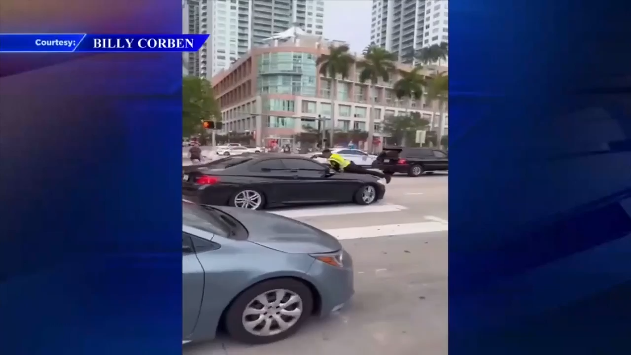 Video shows moment Miami Police Officer shoots man near Bayfront Park ...