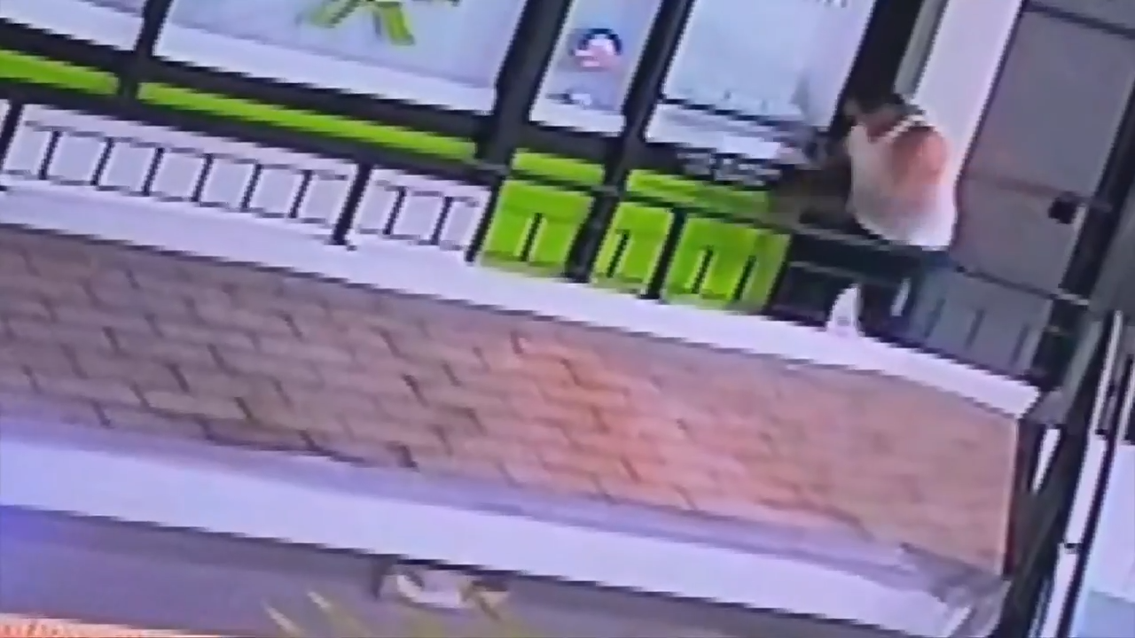 Surveillance footage shows thief on moped breaking into multiple West ...