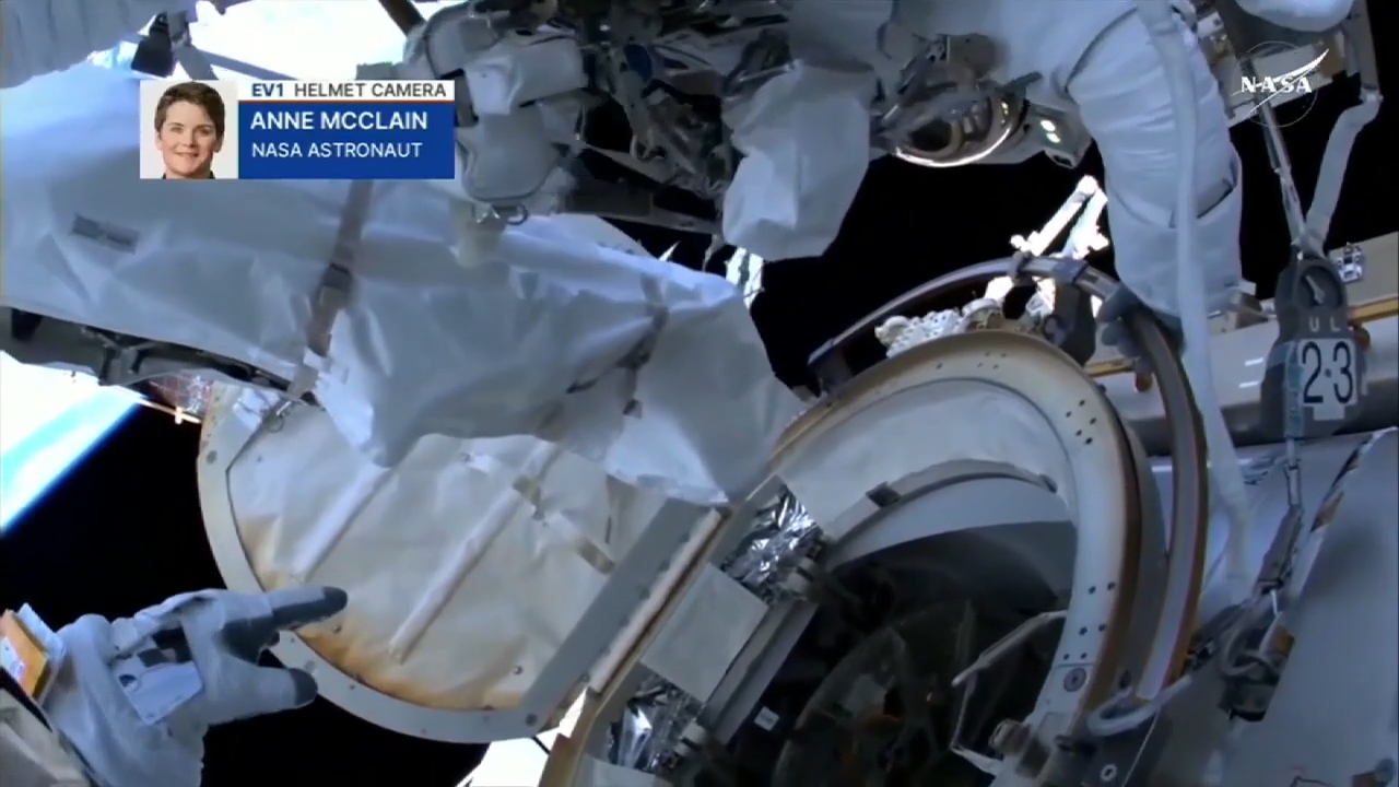 NASA astronauts step outside space station to perform the 5th all-female spacewalk - WSVN 7News ...