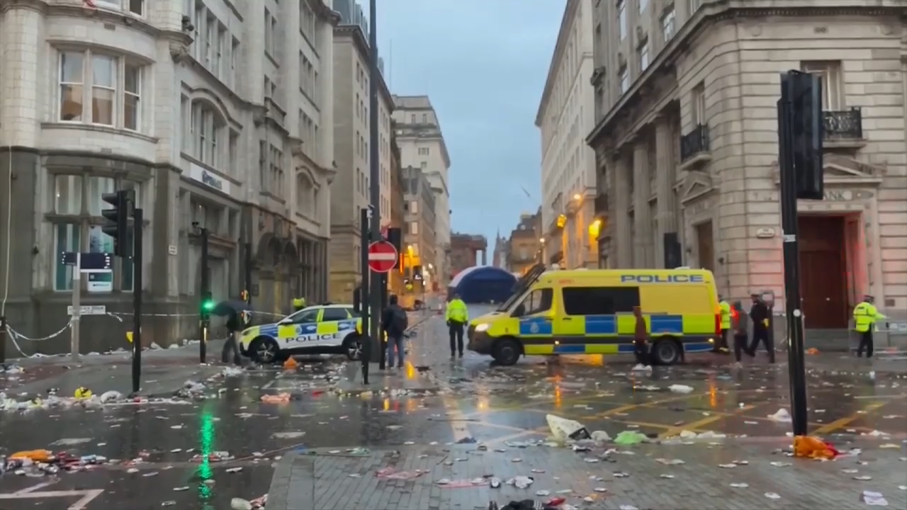 Driver arrested on suspicion of attempted murder after Liverpool soccer ...