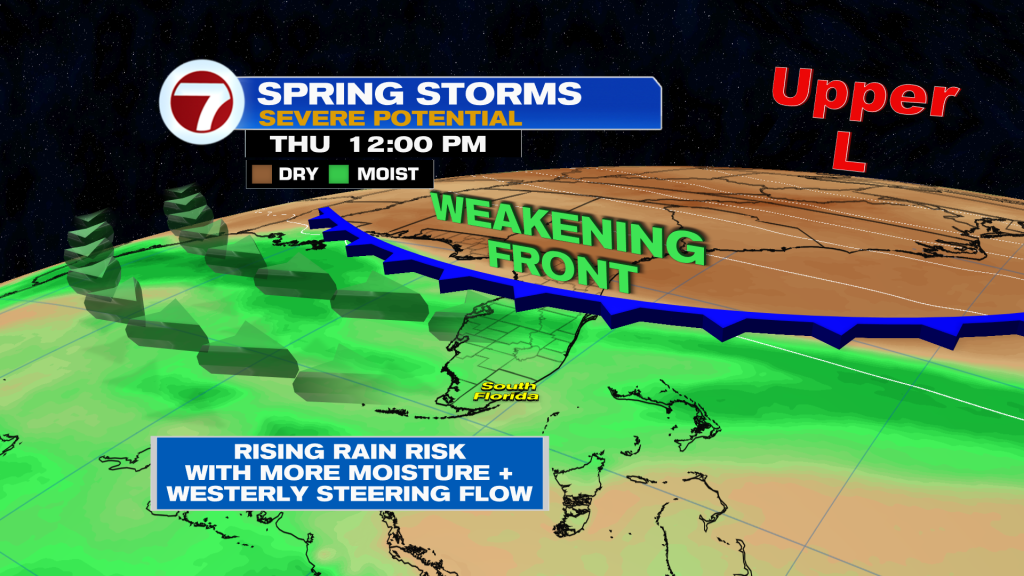 Sweltering Sunshine with Near-Record Heat Midweek - WSVN 7News | Miami ...