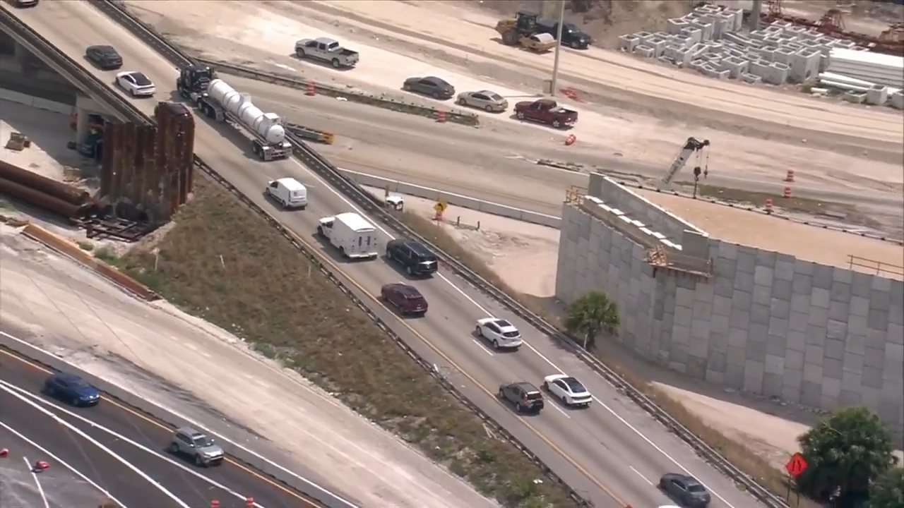 Ramp from EB Palmetto Expressway to SB I-95 will temporarily close as ...