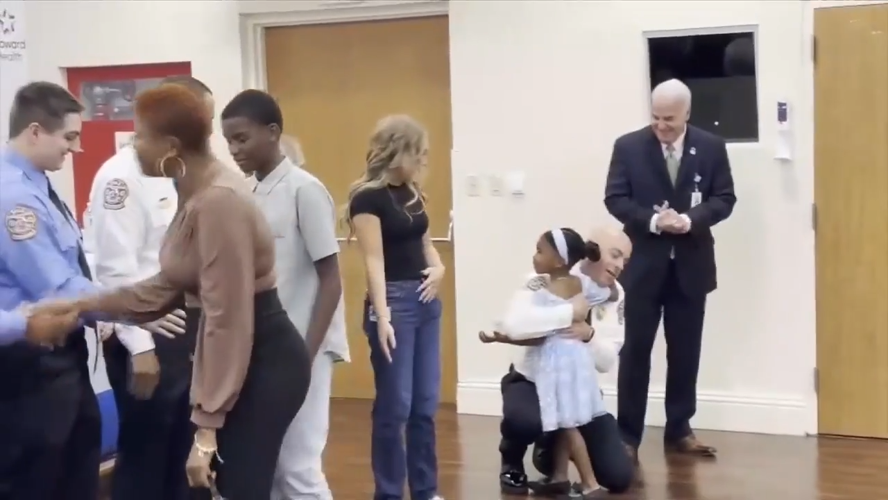 Young girl meets first responders, Good Samaritans who saved her life ...