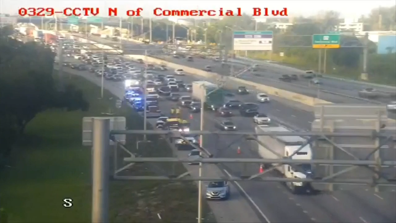 Trooper, 4 others taken to hospital following five-car pile-up near I ...