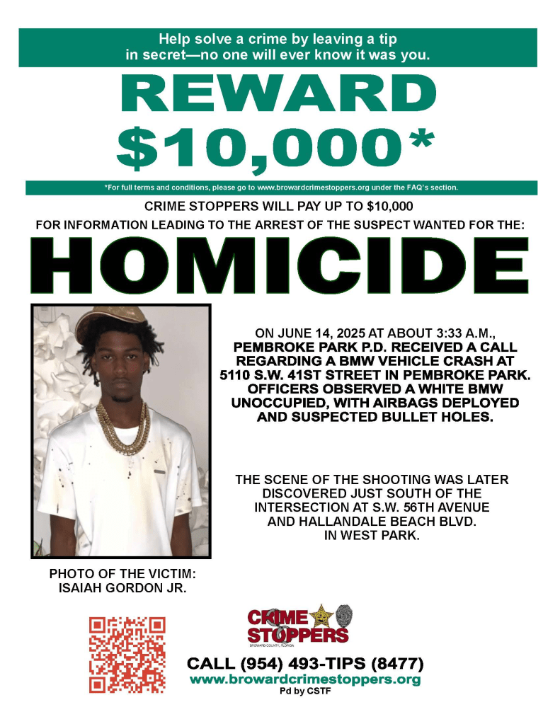 Up to $10K reward being offered for information in fatal shooting of ...