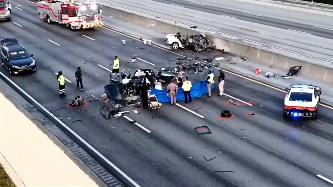 2 dead, 1 hospitalized after wrong way crash on State Road 91; NB lanes reopened - WSVN 7News ...