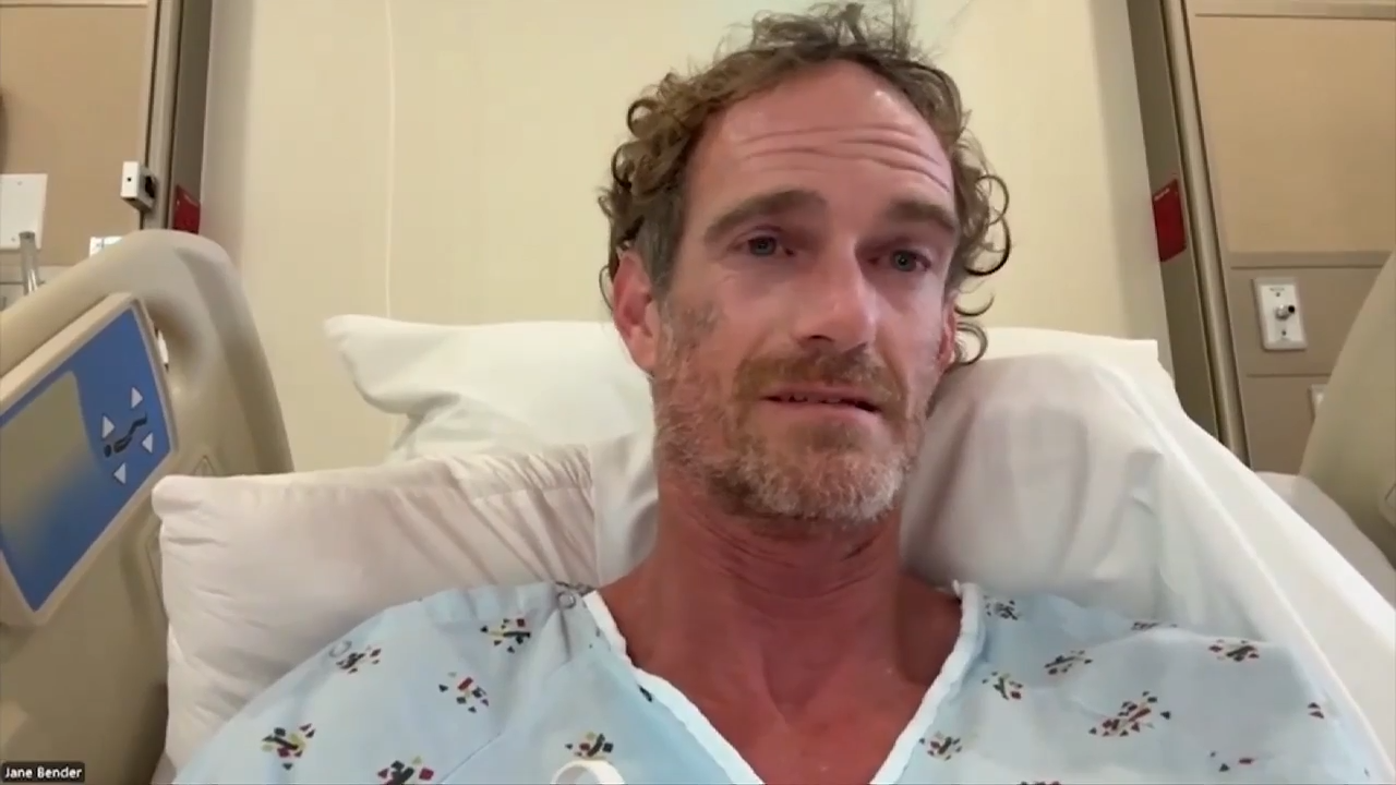 Florida shark attack victim released from hospital, vows to surf again ...