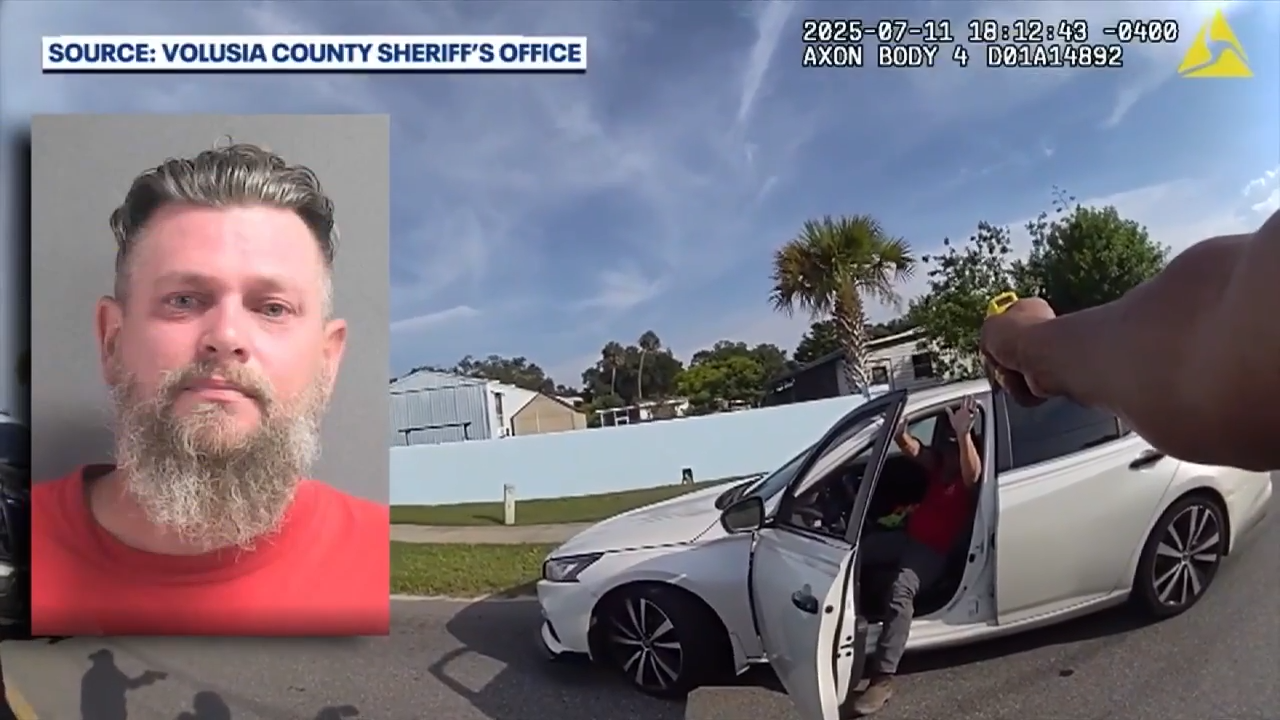 Man arrested after pulling out a gun on another driver in road rage ...