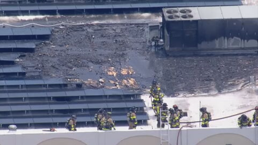 Fire tears through church’s roof in Miami Gardens - WSVN 7News | Miami ...