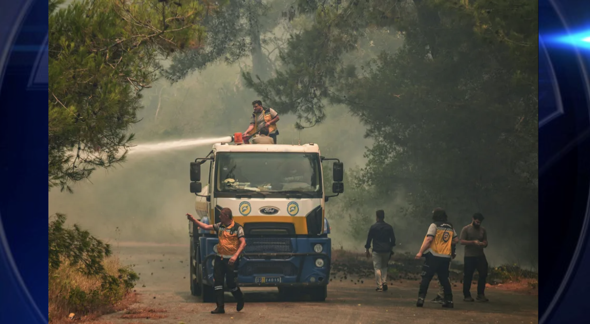 Wildfires sweep through forests in drought-hit Syrian coast in major ...