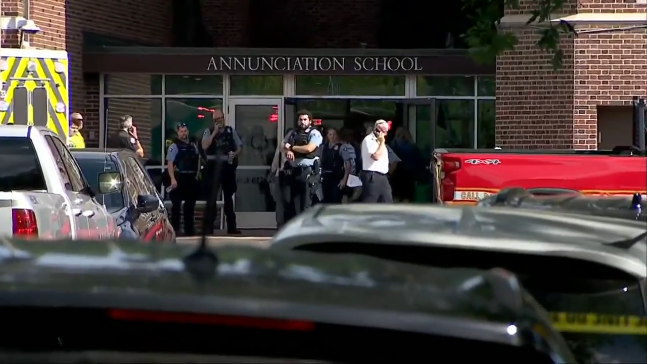 A shooting at a Minneapolis Catholic school kills 2 children, injures ...