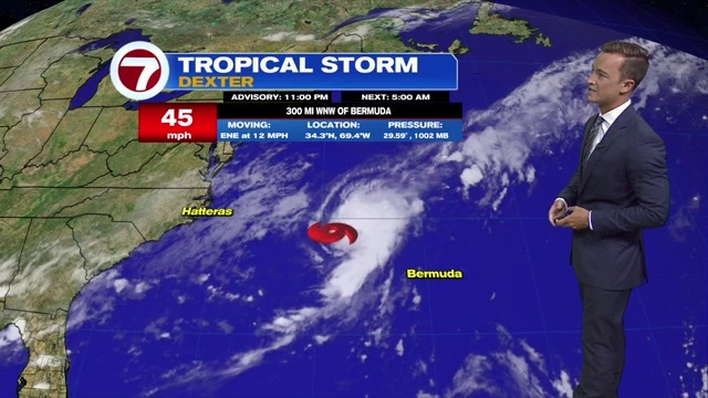 Tropical Storm Dexter forms in Atlantic, but it’s expected to move away ...
