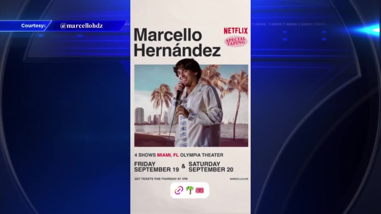 South Florida’s Marcello Hernandez set to film his first-ever comedy special in September - WSVN ...