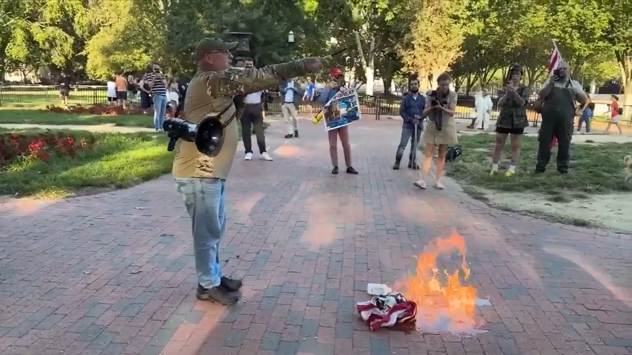 Trump moves to ban flag burning despite Supreme Court ruling that ...