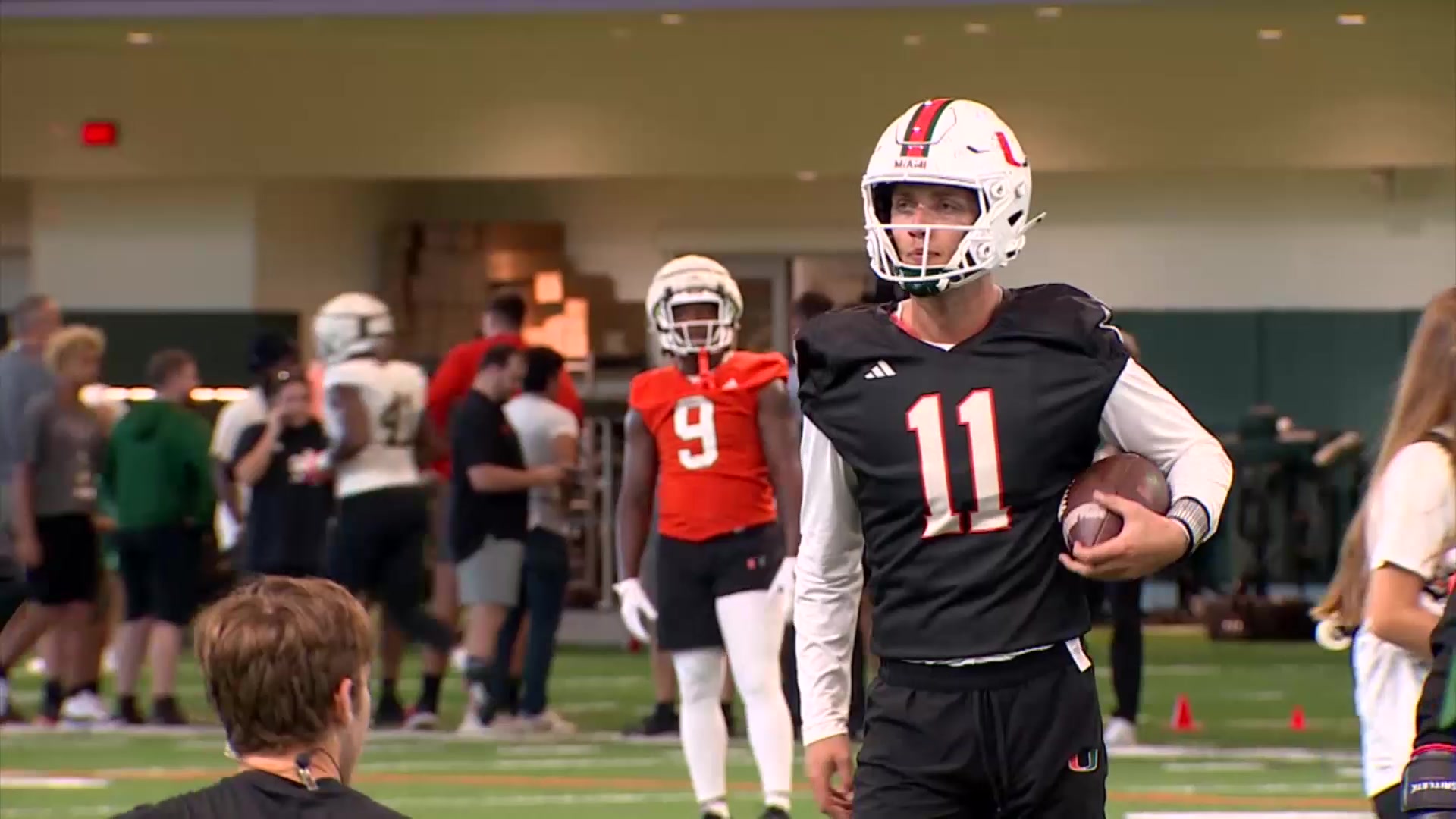 Miami’s Carson Beck ready for electric atmosphere at Florida State on ...