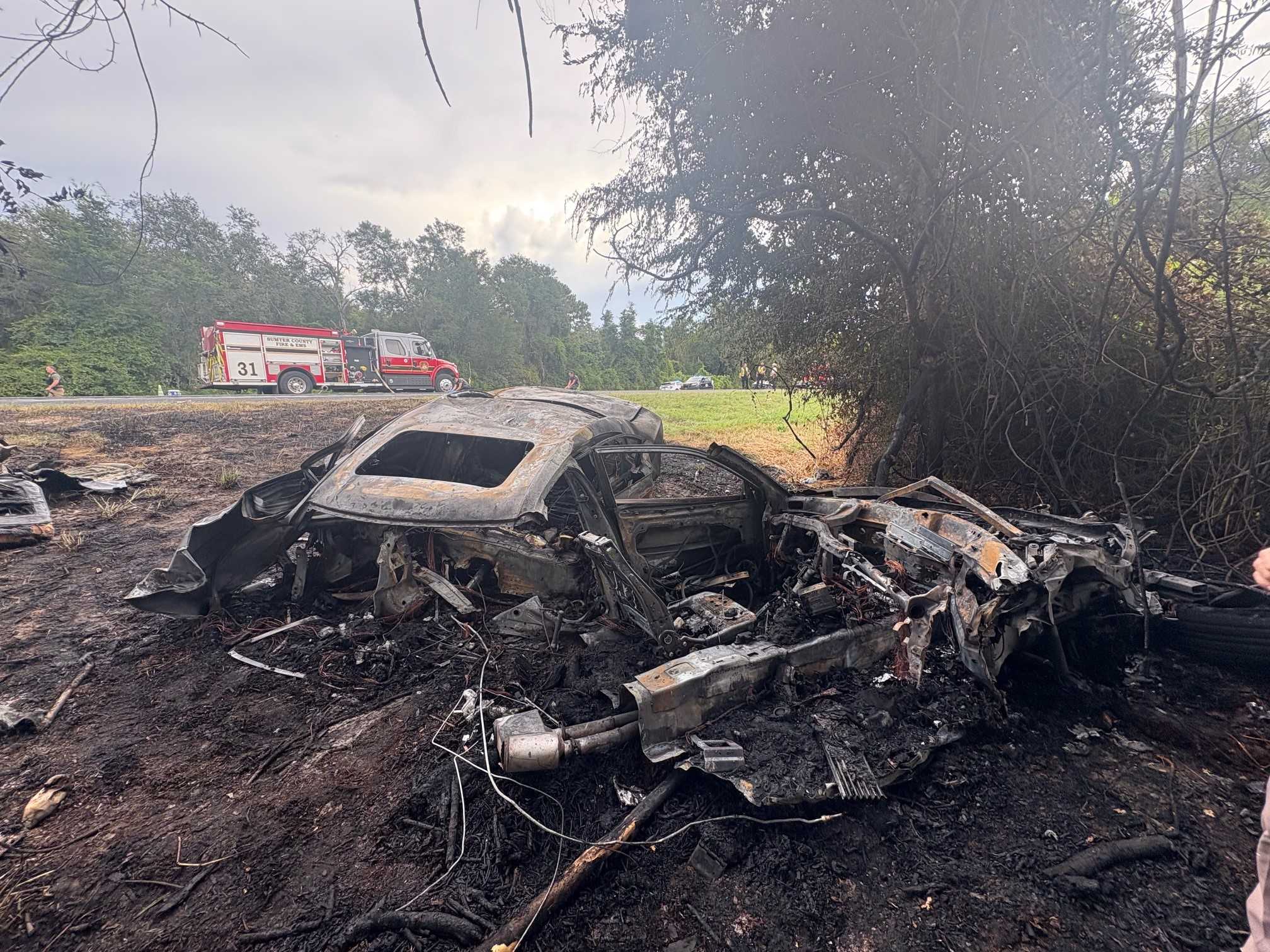 Florida teen rips plate from car, runs after causing fiery fatal crash ...