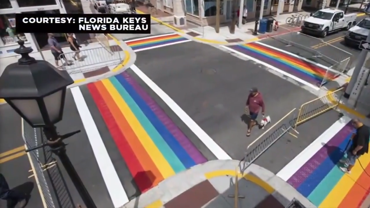 FDOT removes rainbow crosswalks in Delray Beach and Key West amid state ...