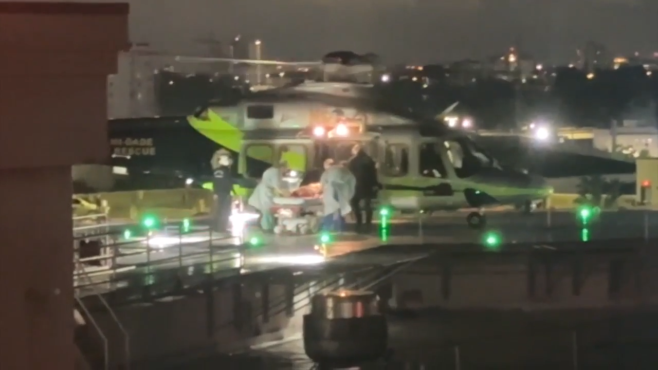 Elderly woman hospitalized after falling from Hialeah apartment complex ...