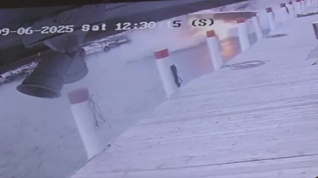 Video shows boat explode as it pulls away from gas dock near Detroit ...