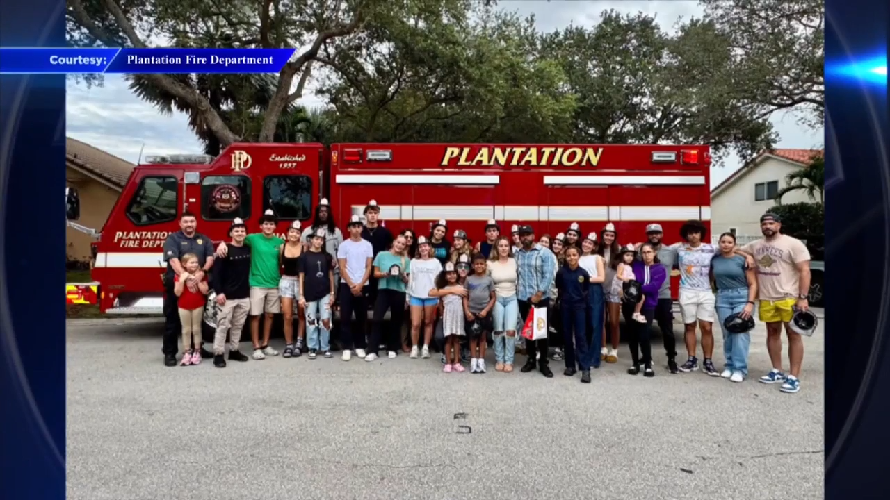 Planation Fire Dept., community members gather to honor the life of 17 ...