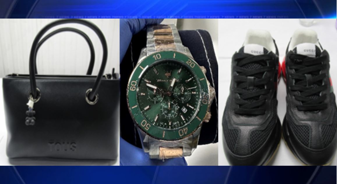 Miami CBP officers seize over $377K in counterfeit luxury goods - WSVN ...