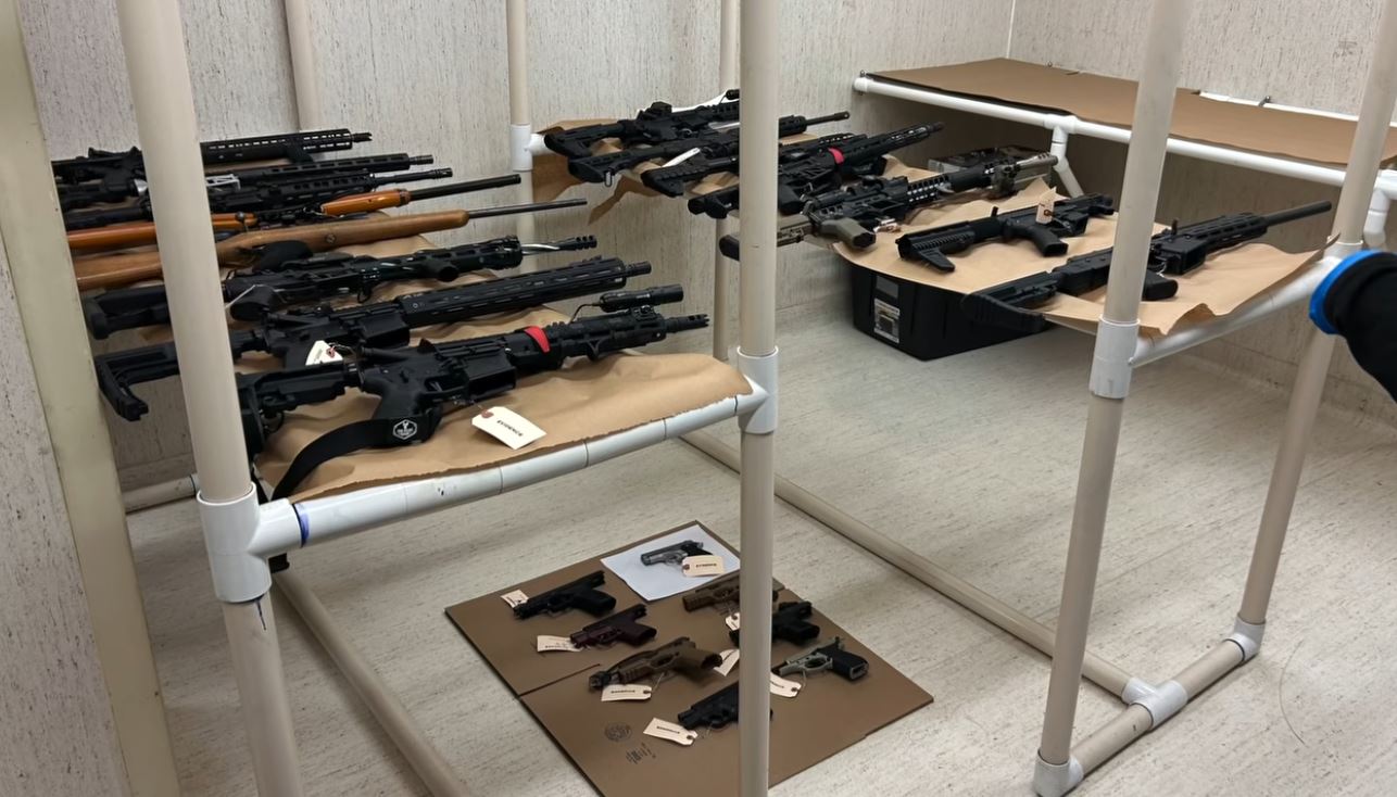 Police arrest 13-year-old boy with 23 guns over school shooting threats ...