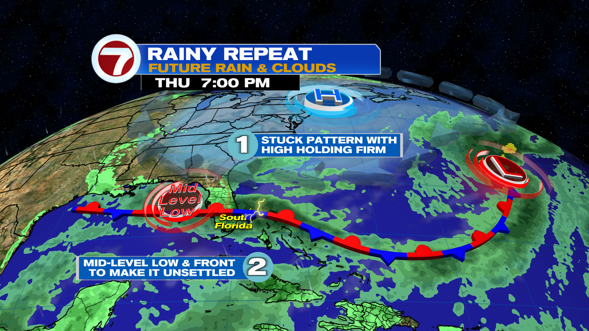 Rounds of Storms Return to Start October - WSVN 7News | Miami News ...