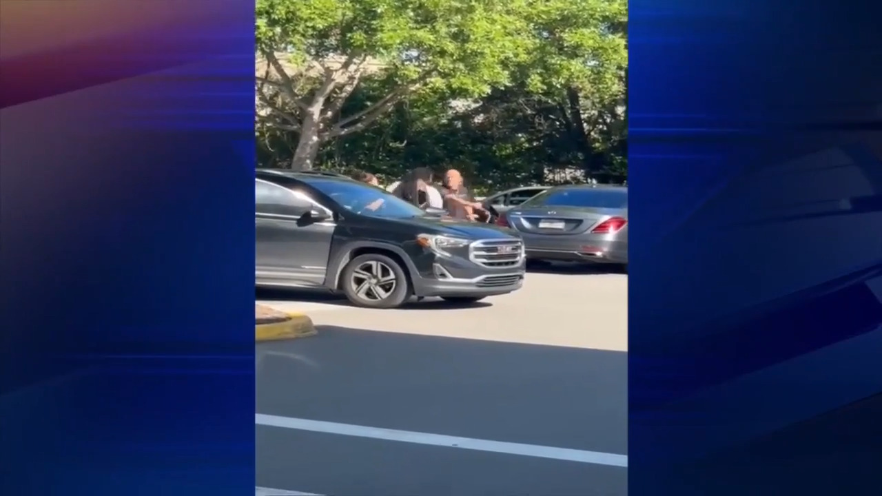 Man arrested after shooting at tire in road rage incident outside ...