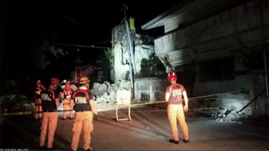Rescuers in desperate search after a powerful earthquake hit the ...