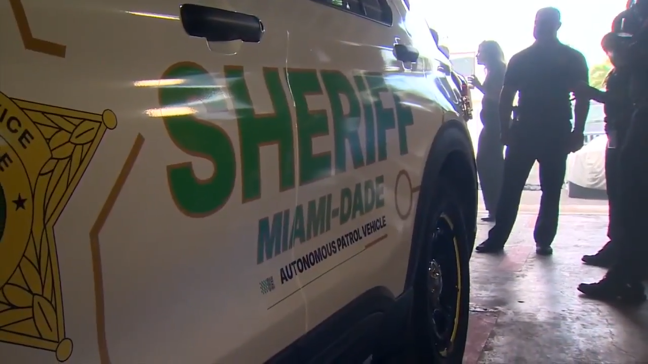 MDSO unveils first-of-its-kind autonomous patrol vehicle - WSVN 7News ...