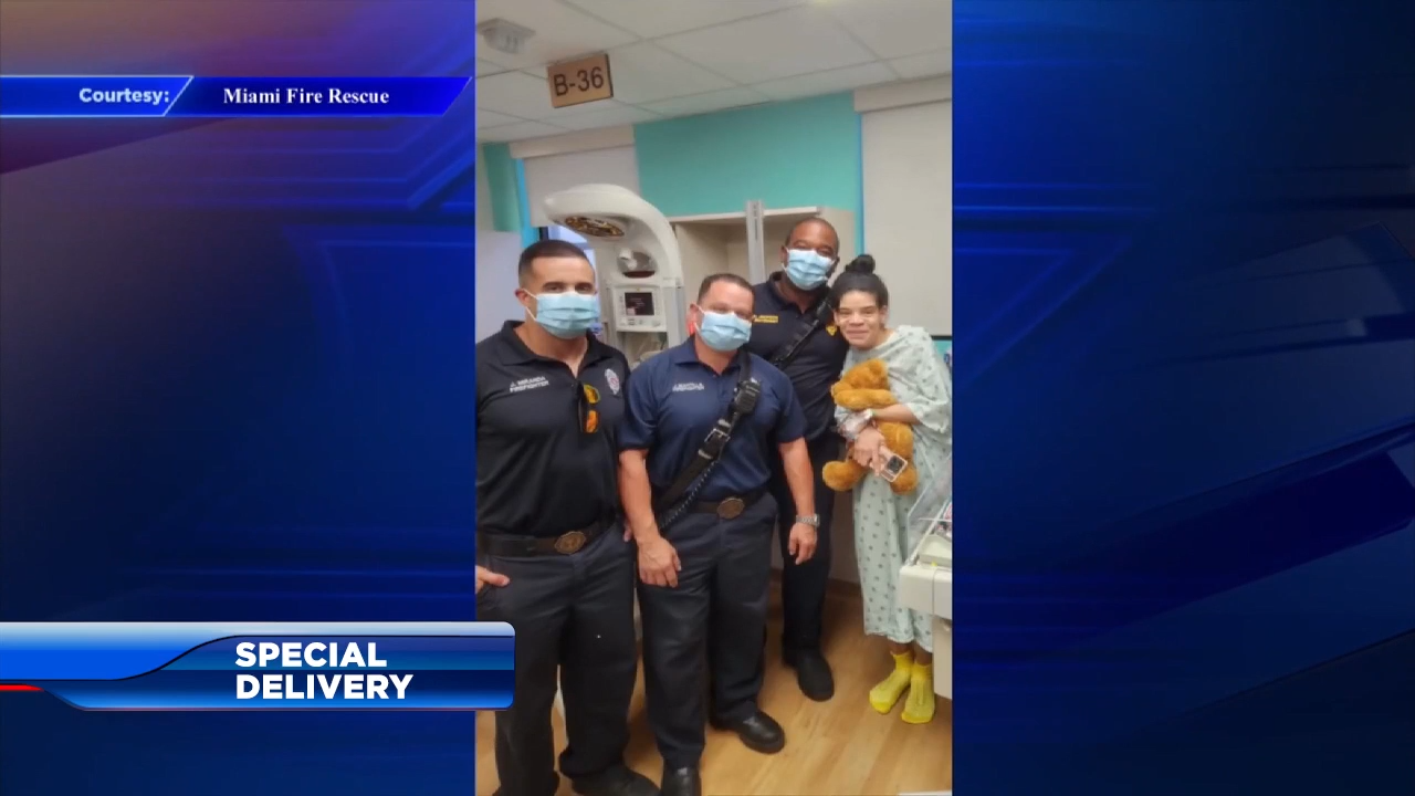 Miami Fire Rescue delivers baby after receiving emergency call from ...